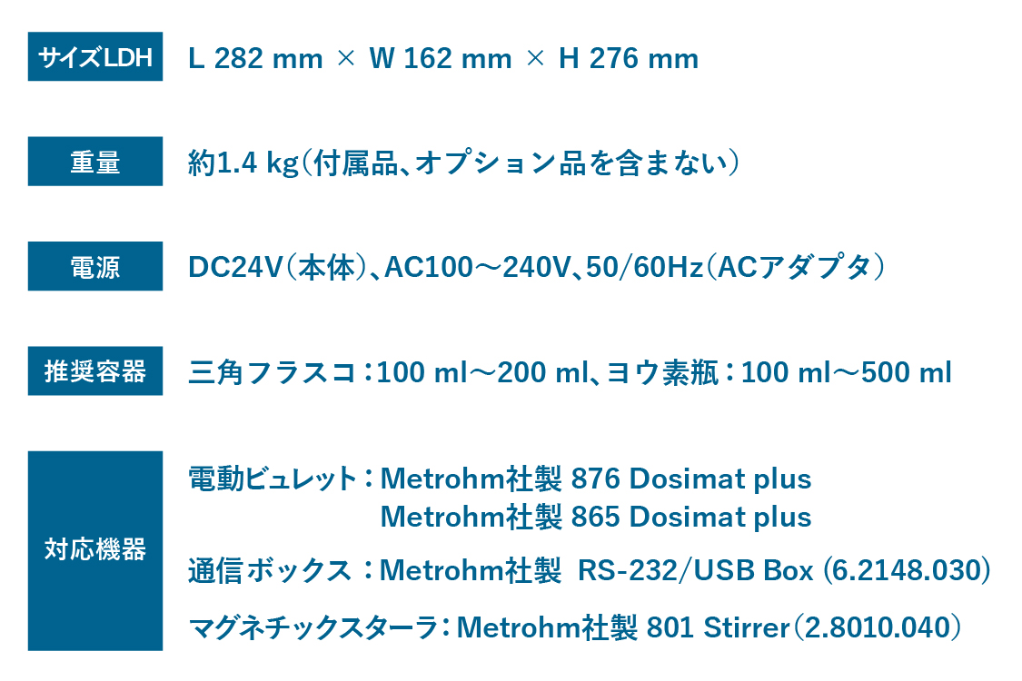 滴定画像自動化装置| 製品・技術 | FREUND フロイント産業